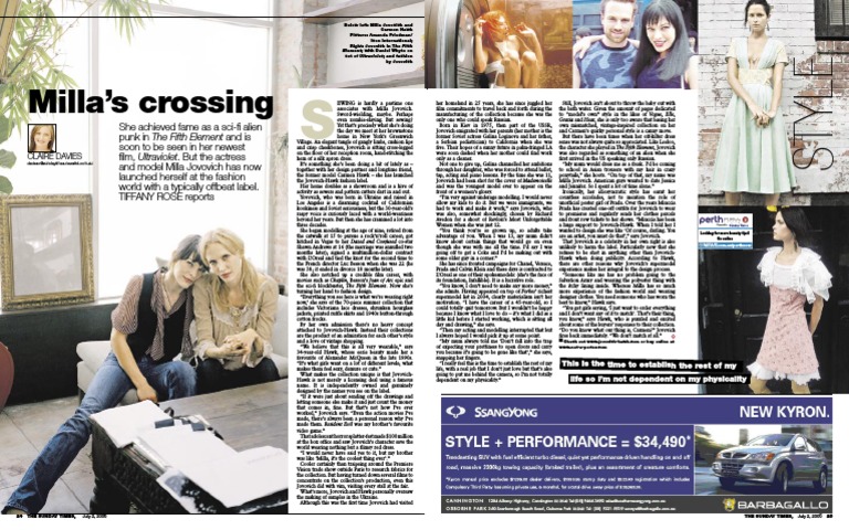 Sunday Times Perth 0706 | PDF | Fashion | Clothing