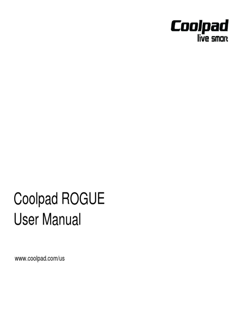 Coolpad Rogue User Manual For 3320A | PDF | Gmail | Electromagnetic ...