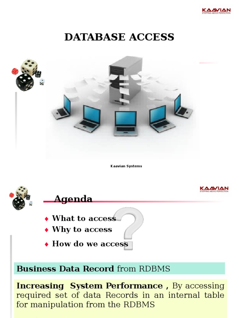 Database Access: Kaavian Systems | Download Free PDF | Sql | Databases