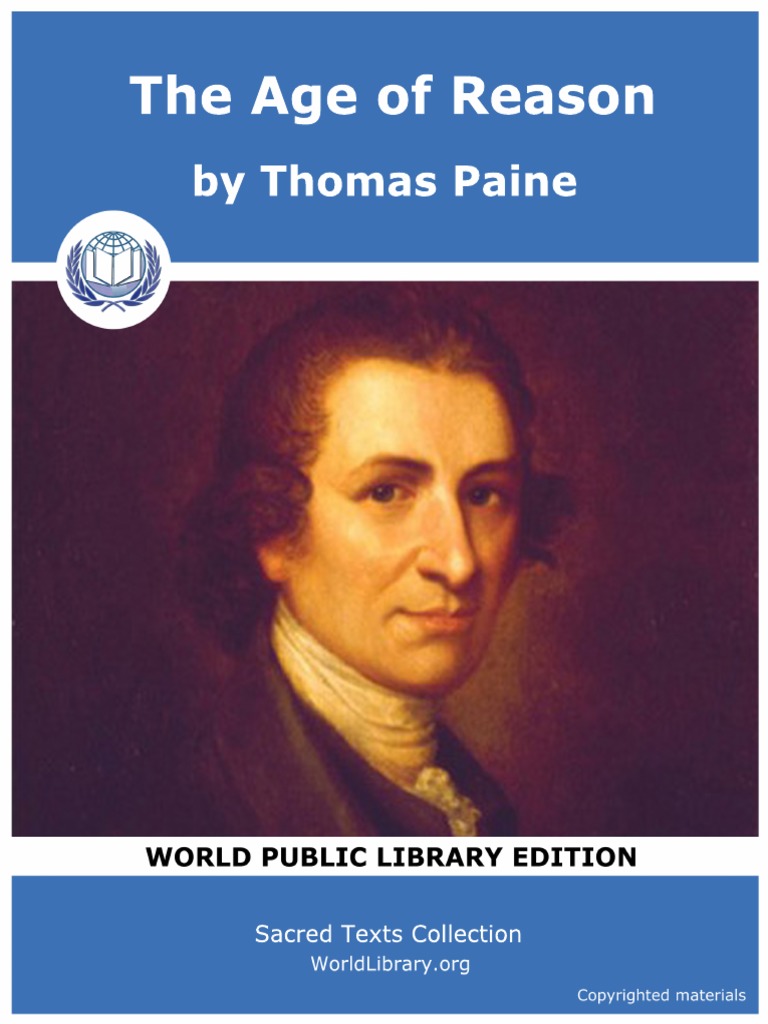 The Age of Reason | PDF | Christian Church | Thomas Paine