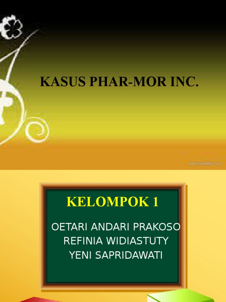 Kasus Phar-Mor Inc Revisi | PDF
