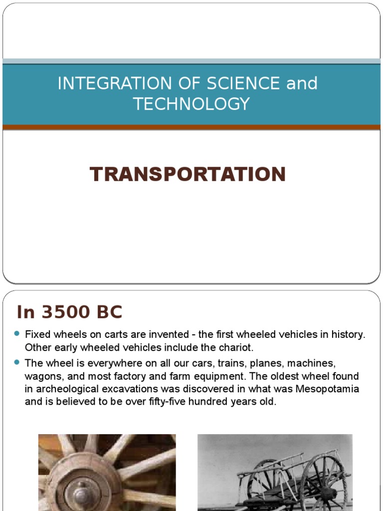 Transportation History and Technology | Download Free PDF | Wheel ...