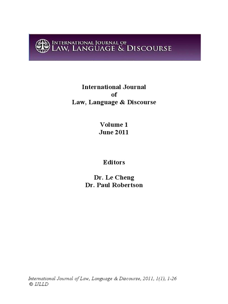 Courtroom Language and Discourse | PDF | Sociology | Witness