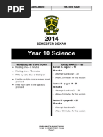 Year 10 Science Notes | PDF | Dominance (Genetics) | Meiosis