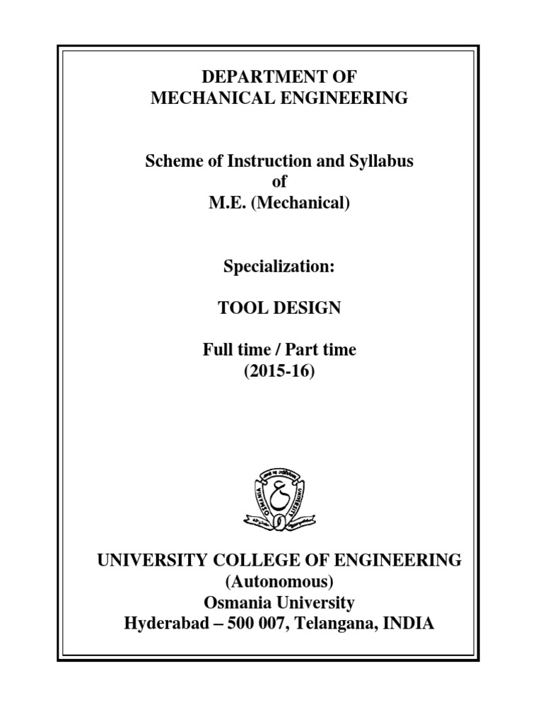Tool Design | PDF | Databases | Automation