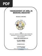 NPA Management at SBI (2013-2023) | PDF | Banks | Reserve Bank Of India