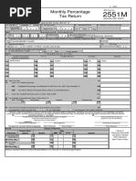 New Form 2550 M - Monthly VAT Return P 1-2 | PDF | Value Added Tax ...