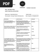 Observation Sheets | PDF | Architectural Elements | Building Engineering