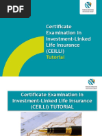 PCEIA & CEILLI Exam Overview | PDF | Insurance | Life Insurance