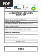 Test Pack Format: Contents of Hydrostatic Test Packages | PDF | Science ...
