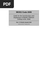 2009 MODU Code Overview and Standards | PDF