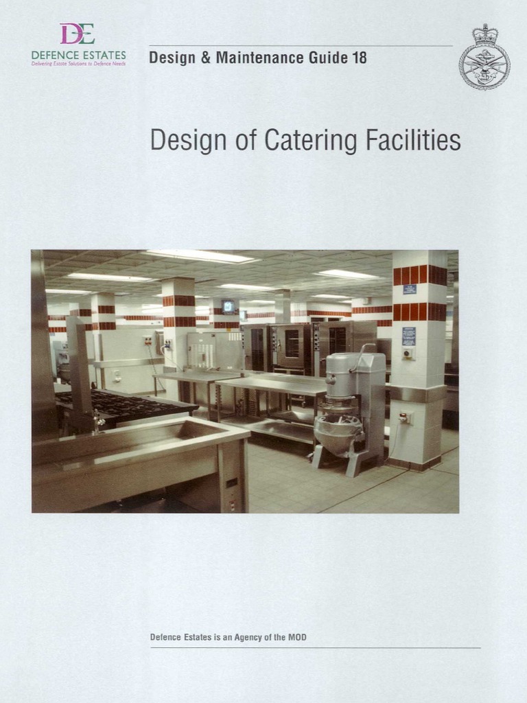 Design of Catering Facilities | PDF | Kitchen | Tableware
