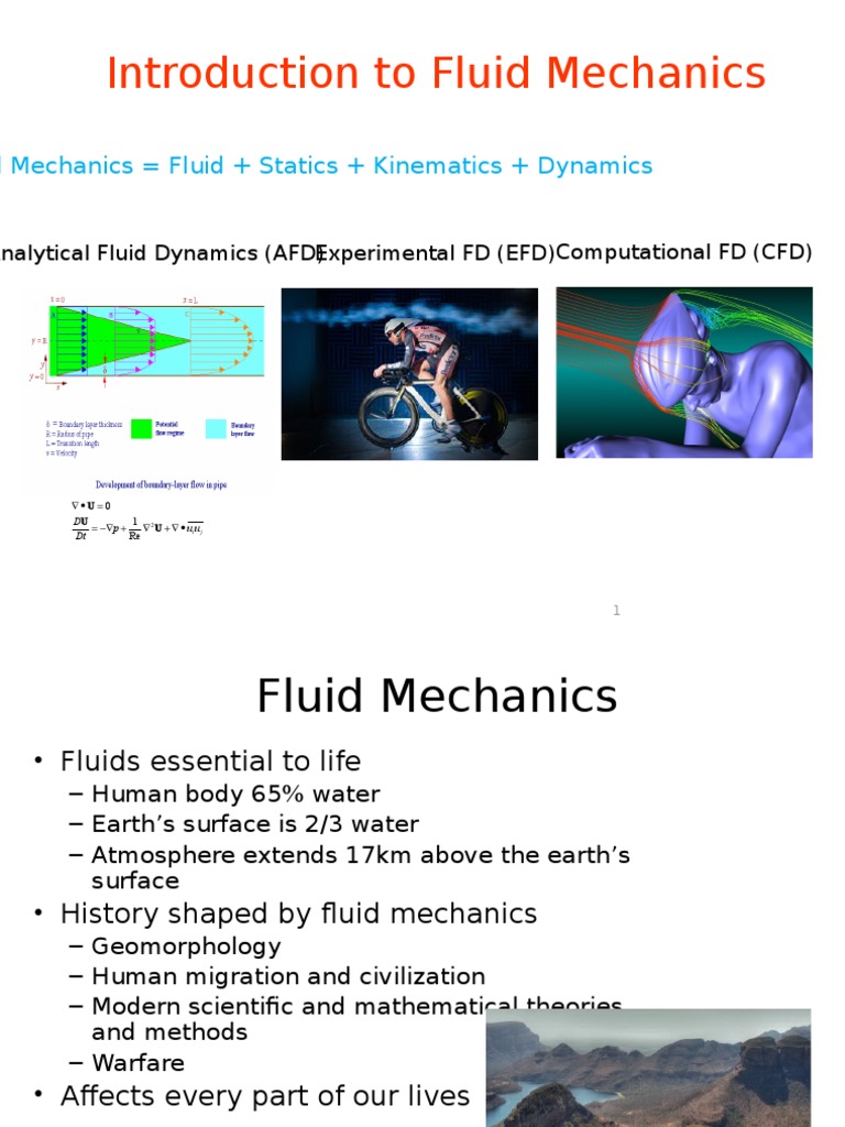 Module 1 - Introduction To Fluid Mechanics | PDF | Buoyancy | Fluid ...