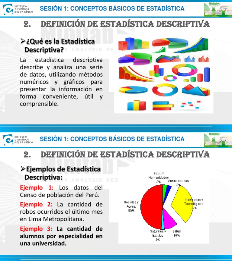 2 Definicion de Estadistica Descriptiva | PDF
