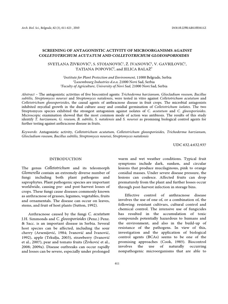 Dual Culture | PDF | Fungicide | Antibiotics