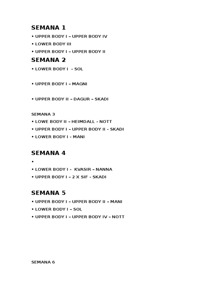 Guía Freeletics Gym | PDF