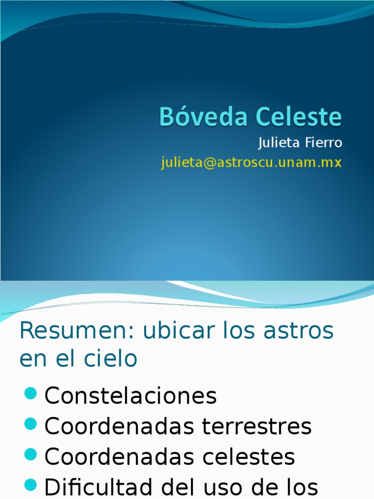 Boveda Celeste - Pps | PDF