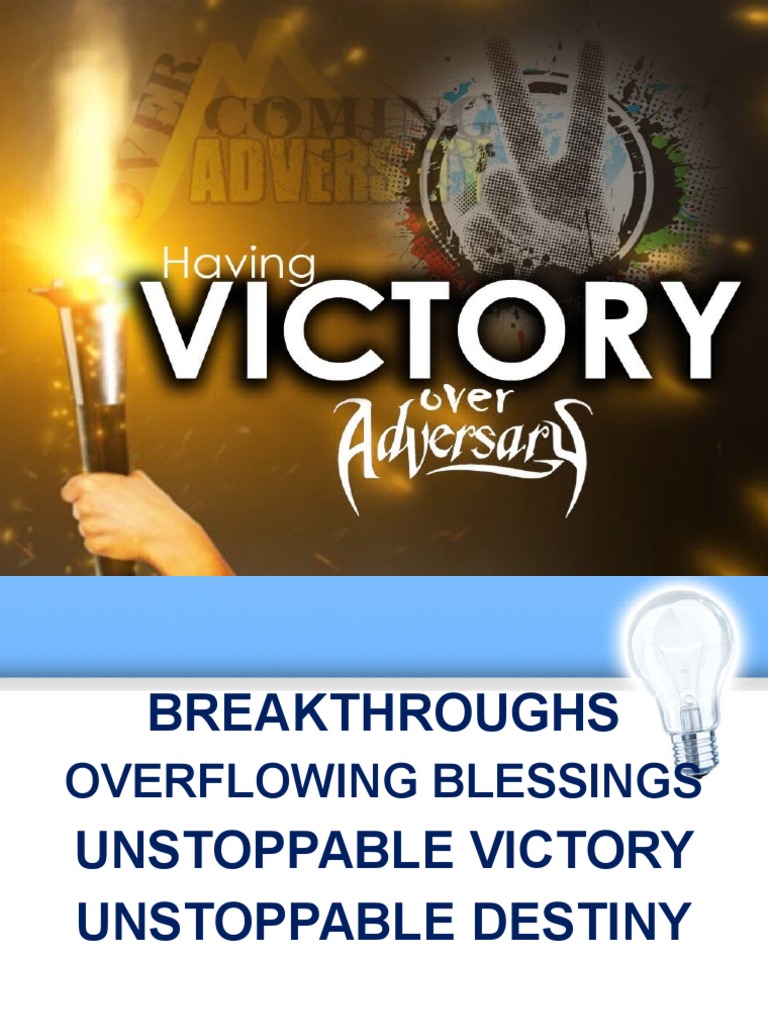 Session 16 Having Victory Over The Adversary Edith | PDF | Religion ...