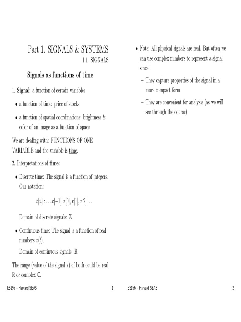 1 Signals PDF | PDF | Teaching Methods & Materials | Science & Mathematics
