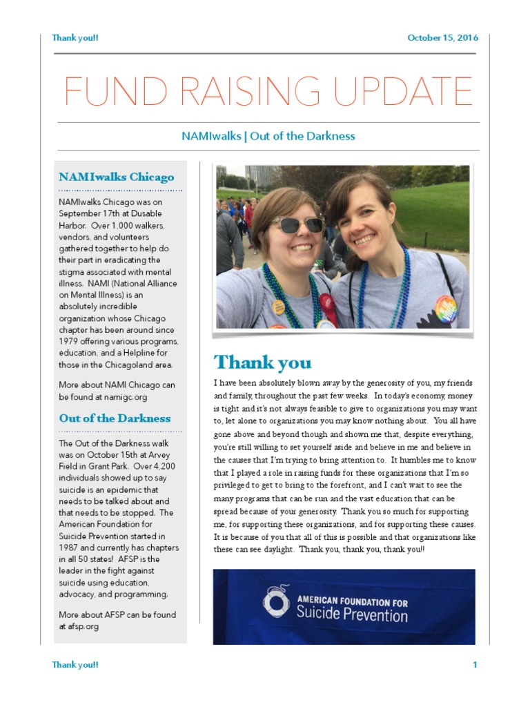 Fundraising Update PDF | PDF