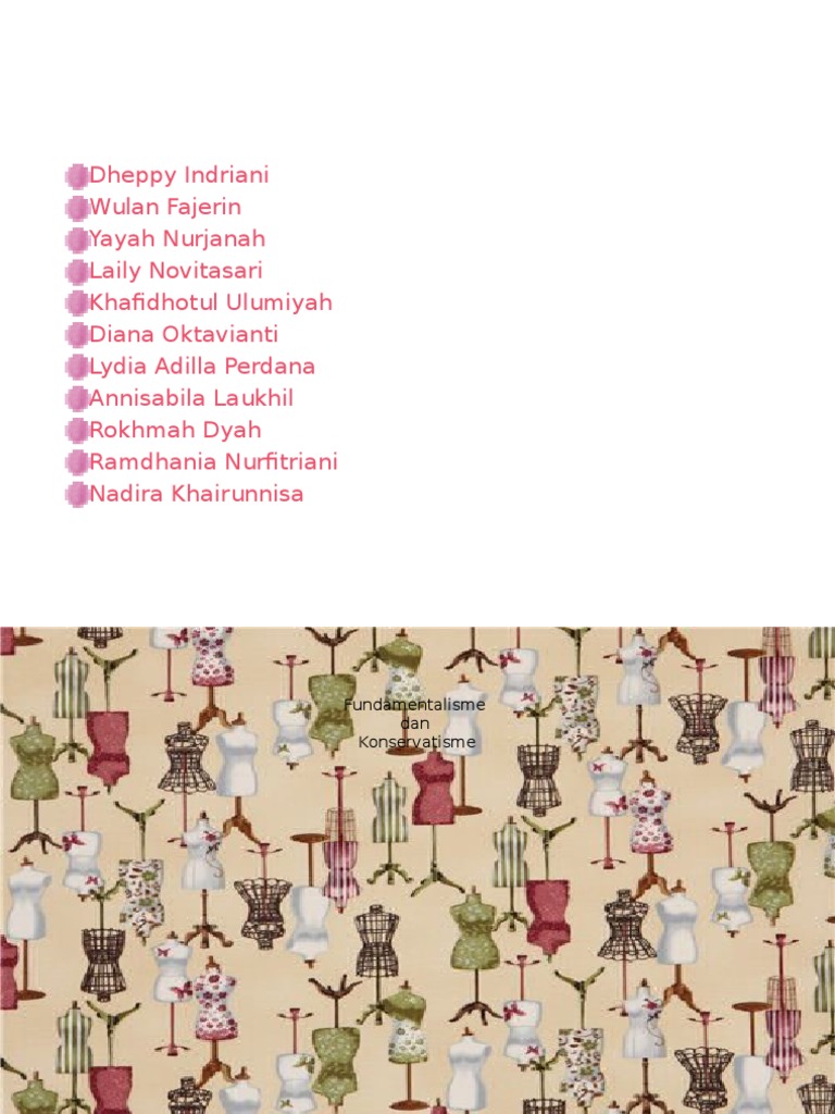 Konservatisme Dan Fundamentalis | PDF | Politik