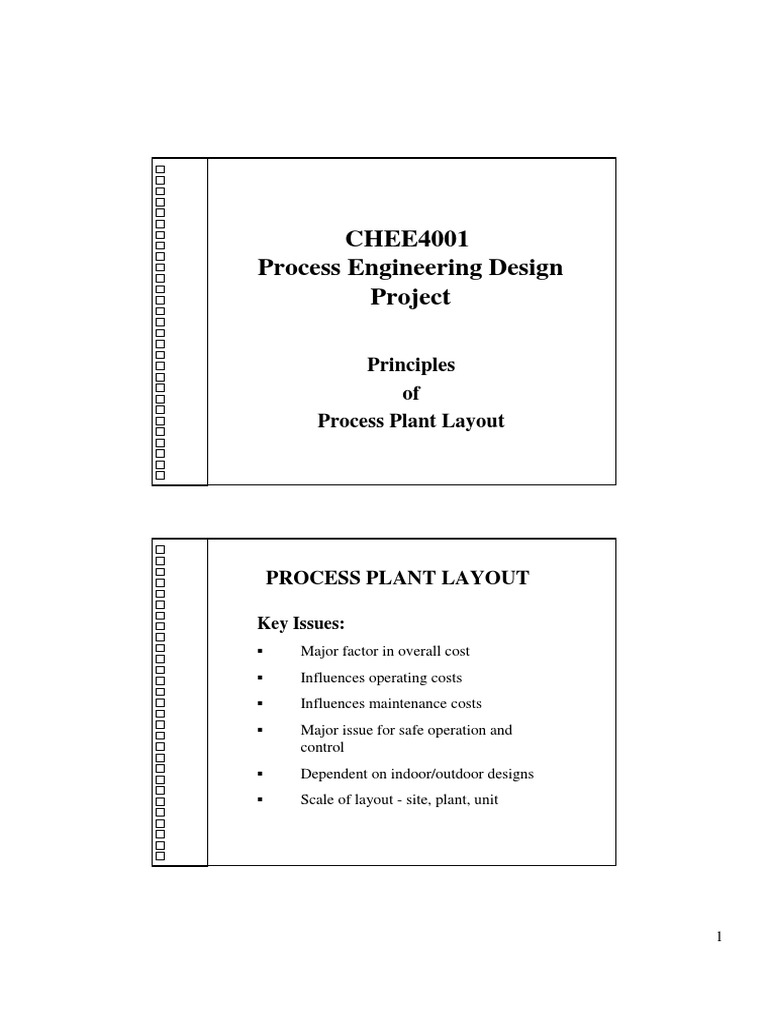 Principles of Process Plant layout-RIL PDF | PDF