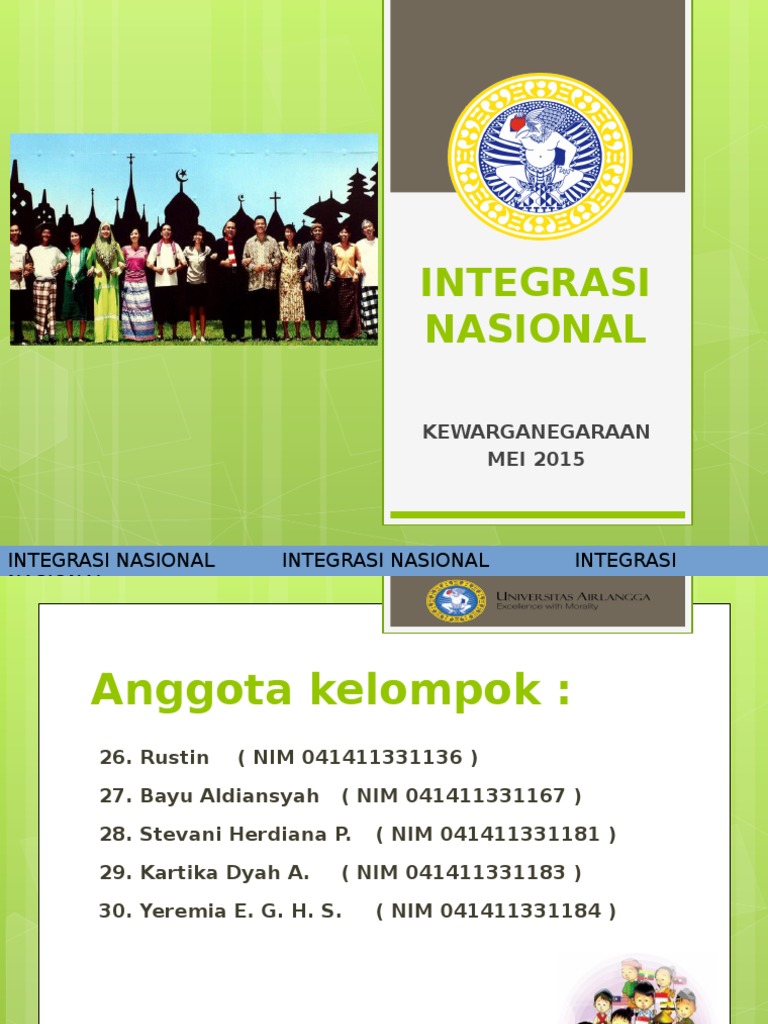 Esensi dan Strategi Integrasi Nasional | PDF