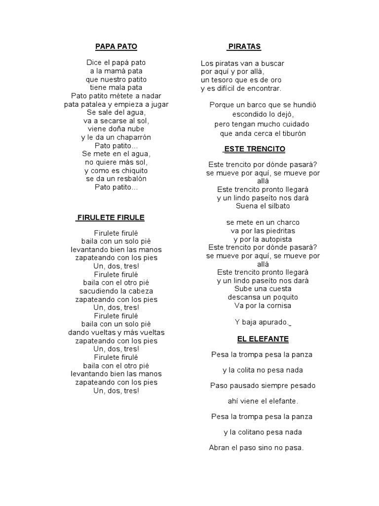 Cancion Er Ooo | PDF | Ocio | Naturaleza