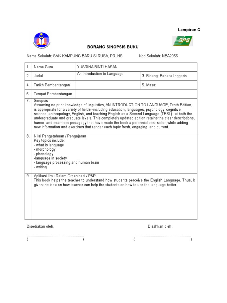 An Introduction To Language | PDF