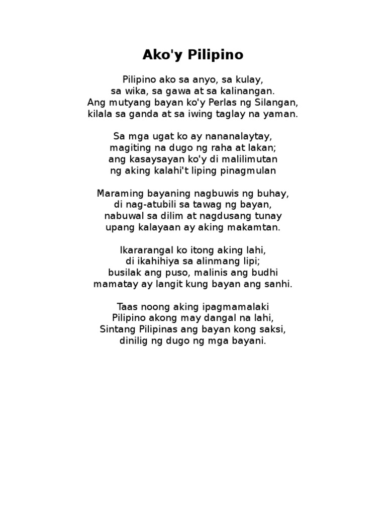 Mga Tula | PDF