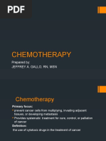 Chemotherapy Administration Sequencing Chart | PDF | Chemotherapy ...