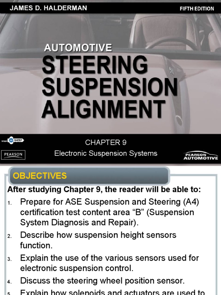 Automotive Steering Alignment ASE-A4 Suspension and Steering | PDF ...