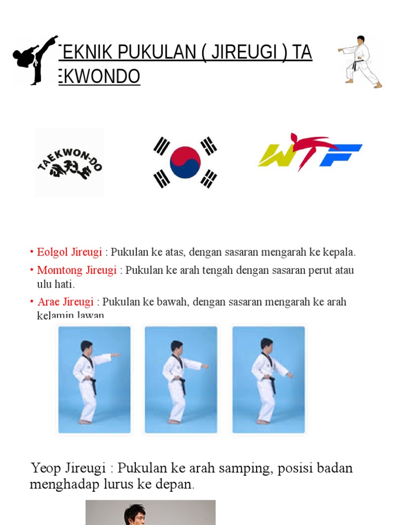 Teknik Pukulan (Jireugi) Taekwondo | PDF