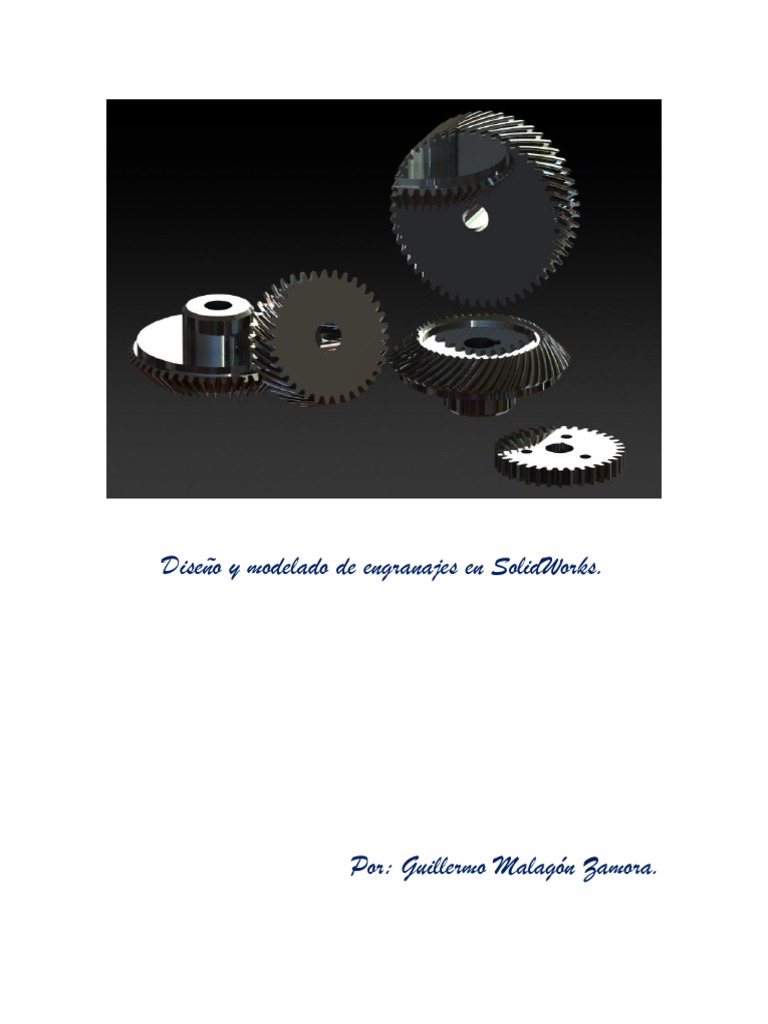 Disec3b1o de Engranes en Solidworks | PDF | Engranaje | Circulo