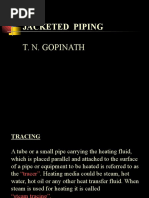 Jacketed Piping | PDF | Pipe (Fluid Conveyance) | Steam