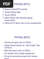 Check List For Piping Material Take-Off (MTO) | PDF | Pipe (Fluid ...