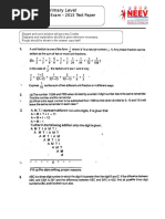 VVM Question Papers PDF | PDF | Online And Offline | Science Education