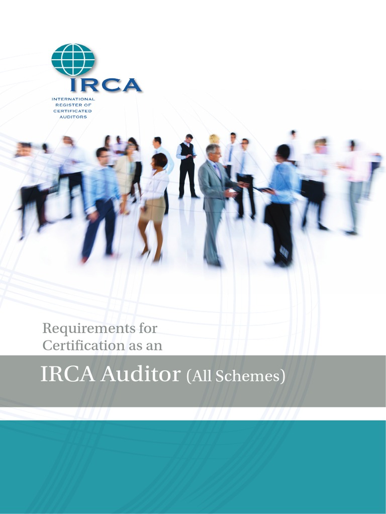 irca-1000-auditor-certification-requirements.pdf | Audit | Internal Audit