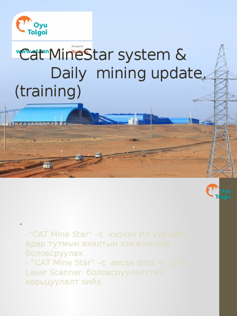 MineStar Training | PDF