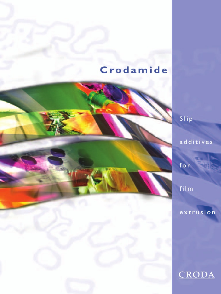 Crodamide Slip Adds For Film Extrusion | PDF | Fatty Acid | Ammonia