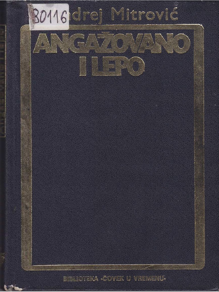 Andrej Mitrovic Angazovano I Lepo PDF | PDF