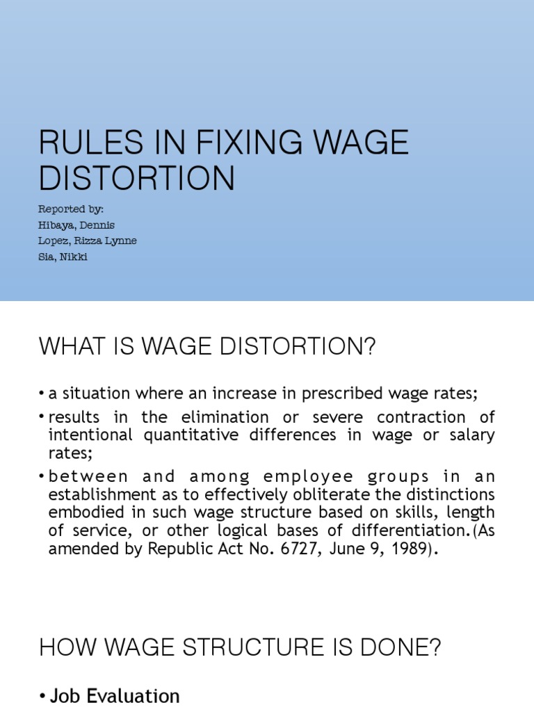 Wage Distortion Report Pdf Arbitration Arbitral Tribunal