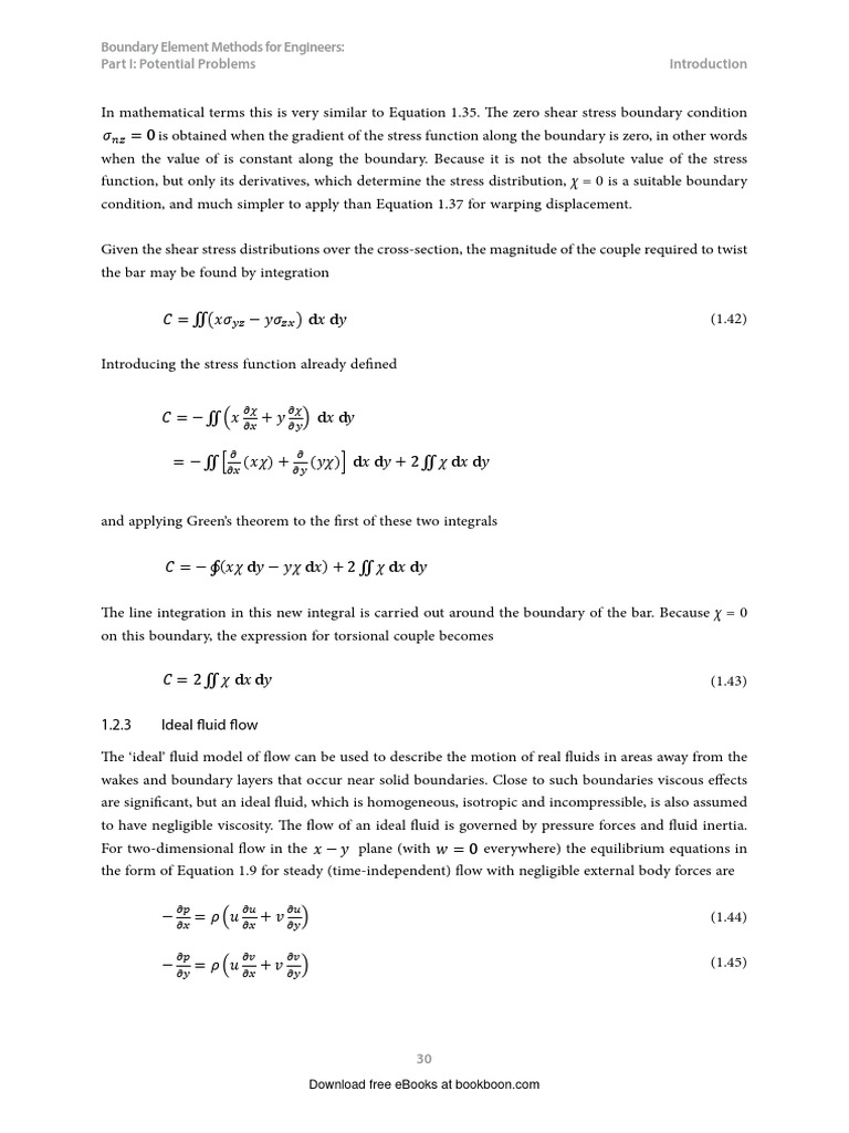 Boundary Element Methods For Engineers - Part I - 030 | PDF | Teaching Methods & Materials ...