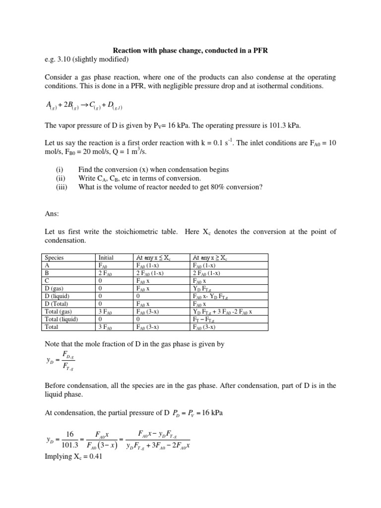 Phase Change Problems | Download Free PDF | Phase (Matter) | Pressure