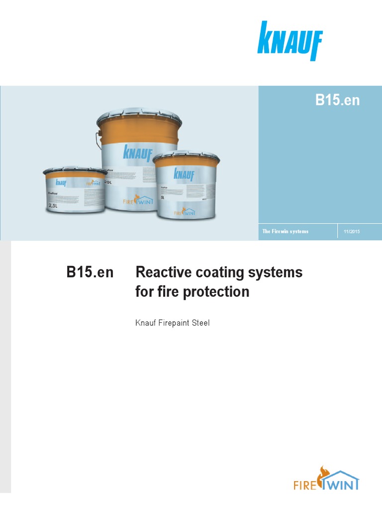Fisa Tehnica Knauf Firepaint Steel - B15 - en PDF | PDF | Paint | Corrosion