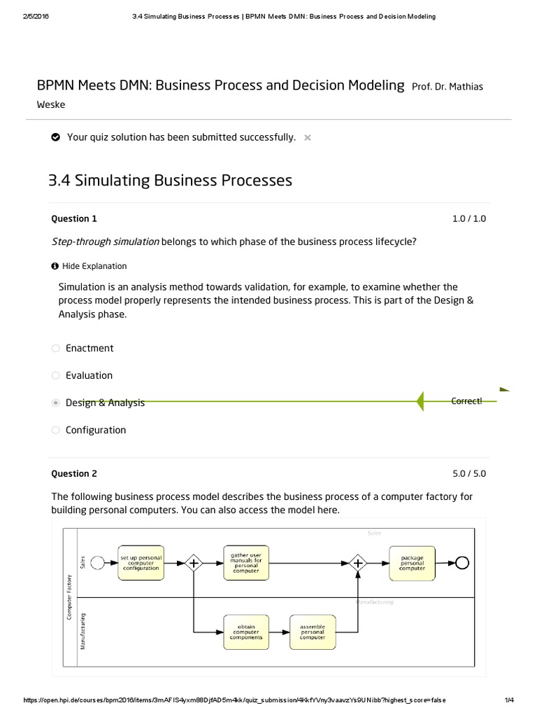 Test3 4 | PDF | Business Process | Simulation