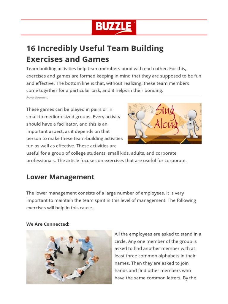 16 Team Building | PDF | Team Building | Cognition