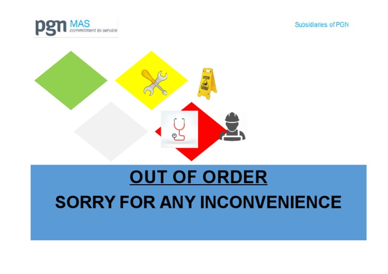 Desain Signage Work of Order | PDF