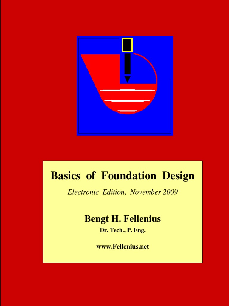 Fellenius-Basics Foundation Design 1 | PDF