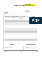 Rfa Form Sample | PDF | Civil Engineering